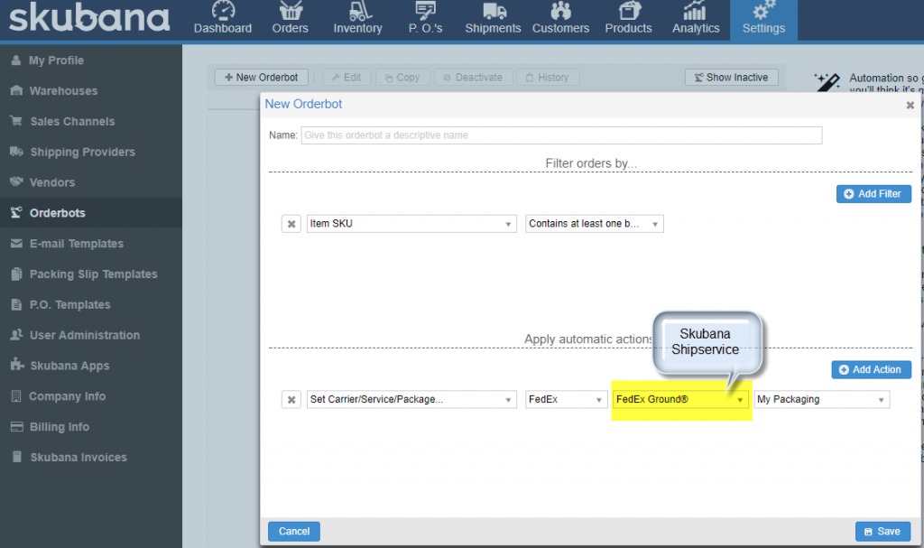 Skubana Platform Integration - Newegg Logistics Knowledge Base