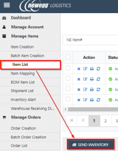 Item List - Newegg Logistics Knowledge Base
